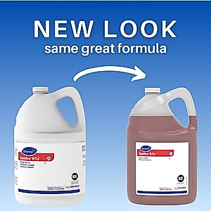 Spitfire 100870948 RTU Power Cleaner, Heavy Duty Degreaser for Shops & Kitchens, Pine Scent, Ready-to-Use Refill, 1-Gallon