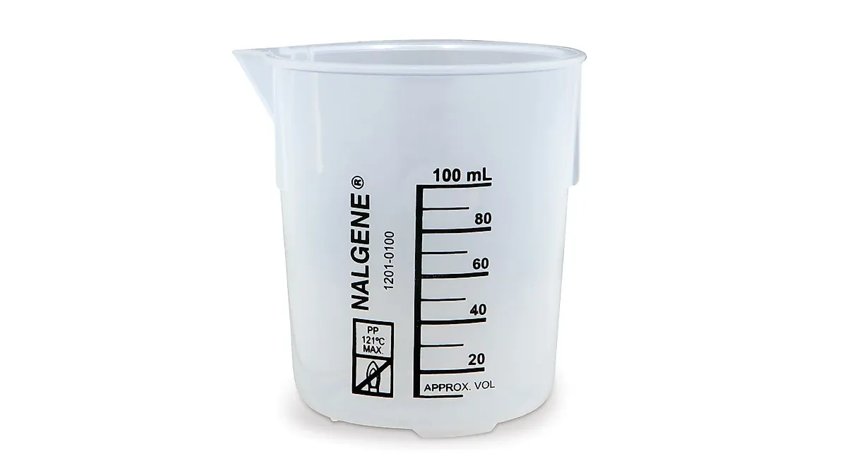 Nalgene Griffin Beaker, Low Form, Polypropylene, 100 Ml — 🛍️ The Retail ...