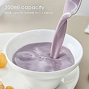 FairUo Kettles, Tea Kettles Kettles for Boiling Water Mini Soymilkhine Multifunctions Blender Kettles for Boiling Water 1-2 Persons Household Mixer Teapot/White