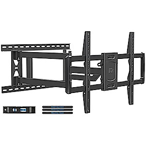 Mounting Dream Long Arm TV Wall Mount for 37-75 Inch TV, Corner TV Wall Mount with 32” Long Extension, Full Motion TV Mount Swivel & Tilt, Fits Max VESA 600x400mm,100 lbs, 16”,18”,24” Studs MD2285-LA