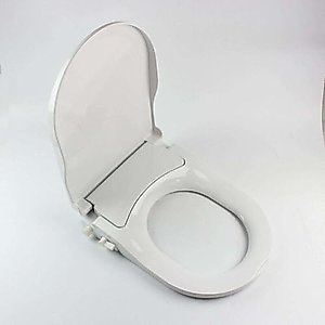 UYSB Smart Bidet Bathroom Toilet Seat Spray Soft Close White Toilet seats Bathroom accessories Toilet seat Toilet seat cover Home improvement Toilet seat risers Sitz bath for toilet seat Toilet