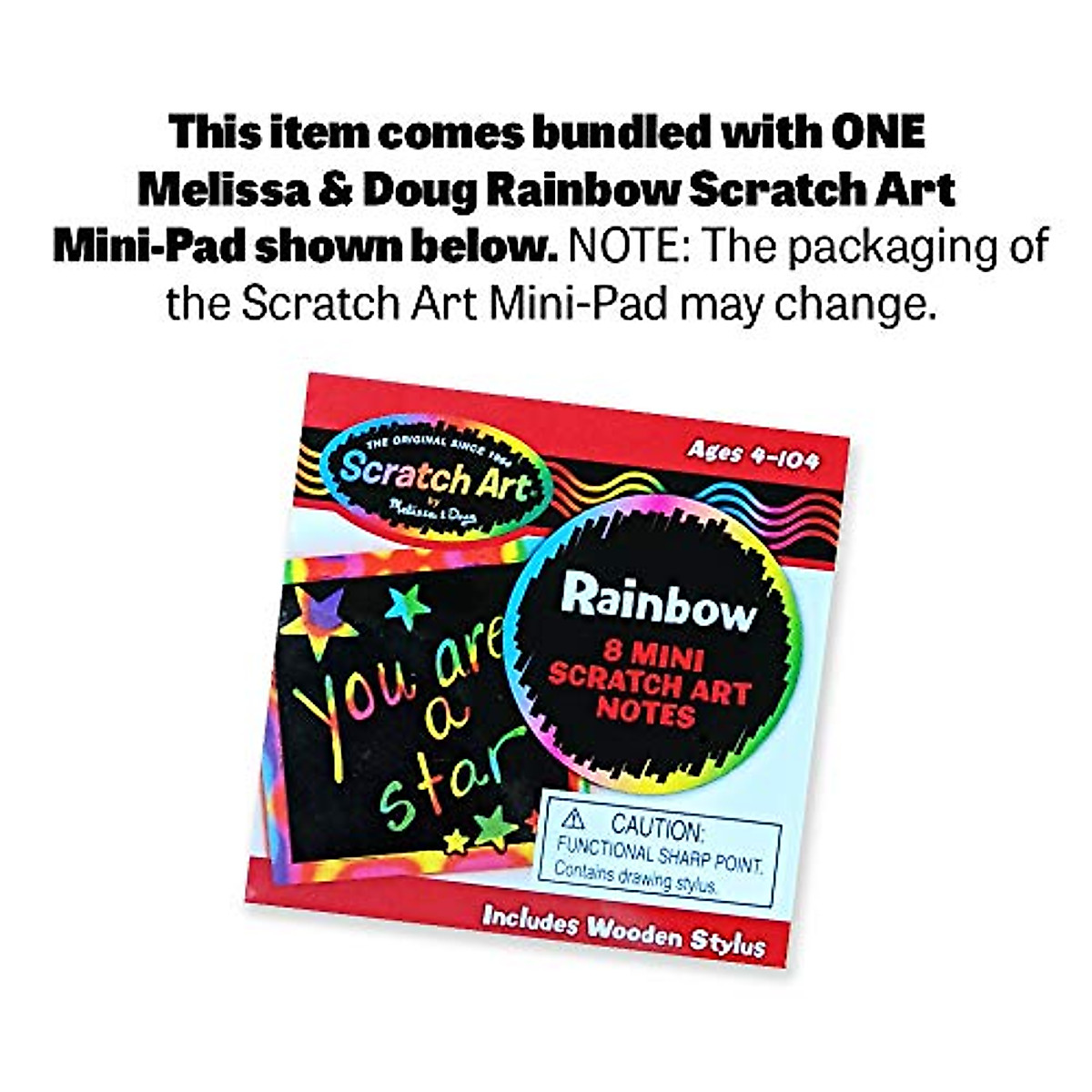 Nesting & Sorting Garages & Cars: Activity Kit Bundle with 1 Me l i ssa & Doug Rainbow Scratch Art Mini-Pad (02435 - R)
