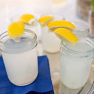 QAPPDA 6oz Glass Jars With Lids,Small Mason Jars Wide Mouth,Mini Canning Jars With Black Lids,Kitchen Storage Jars For Honey,Jam,Jelly,Baby Foods,Wedding Favor,Shower Favors,Spice Jars Set of 30