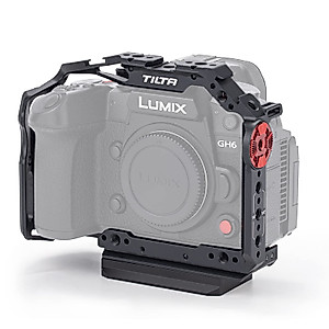 Tilta Full Camera Cage Compatible with Panasonic GH7/GH6 – Black | TA-T15-FCC-B