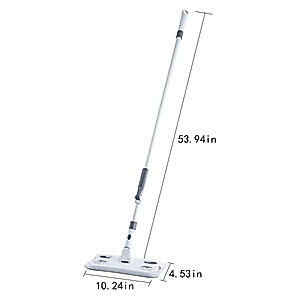 Hopwin 2-in-1 Floor Cleaning Mop, Dry and Wet Multi-Surface Floor Cleaner, Sweep and Mop Kit, Includes 1 Mop + 40 Fillers, Electrostatic Mop, Gift for Family