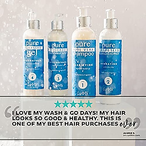 CurlMix Wash + Go System (Step 1-4) (Lemon Creme/Organic Argan Oil/Softening Hair)