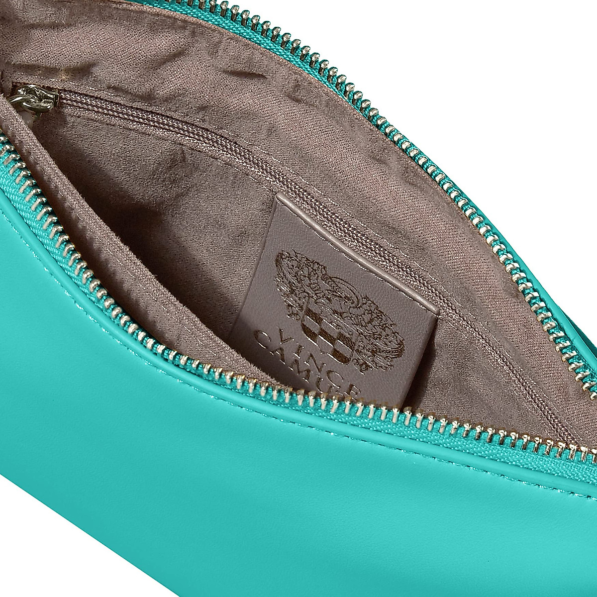 Vince Camuto womens Brant Crossbody, Aqua Green, Small US