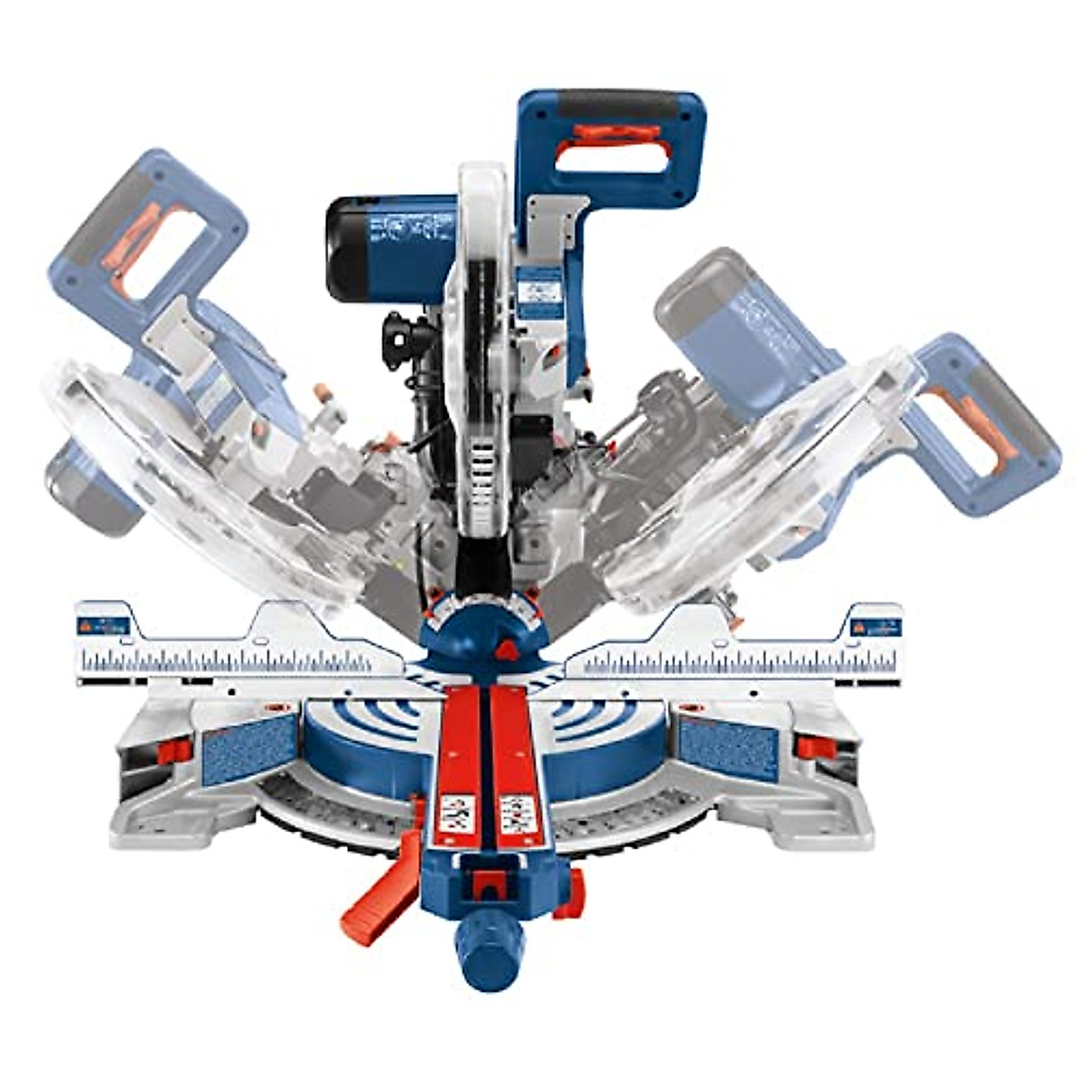 BOSCH GCM12SD 15 Amp 12 Inch Corded Dual-Bevel Sliding Glide Miter Saw with 60 Tooth Saw Blade