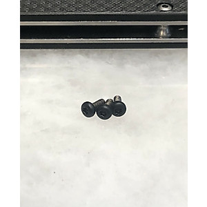Black Stainless Torx Screws For Spyderco Smock Knife Pocket Clip - 3pcs