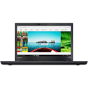 Lenovo ThinkPad T470p 14" FHD Laptop, Intel Core i5-7300, 8GB DDR4 RAM, 256GB SSD, Windows 10 Pro 64Bit, CAM (Renewed)