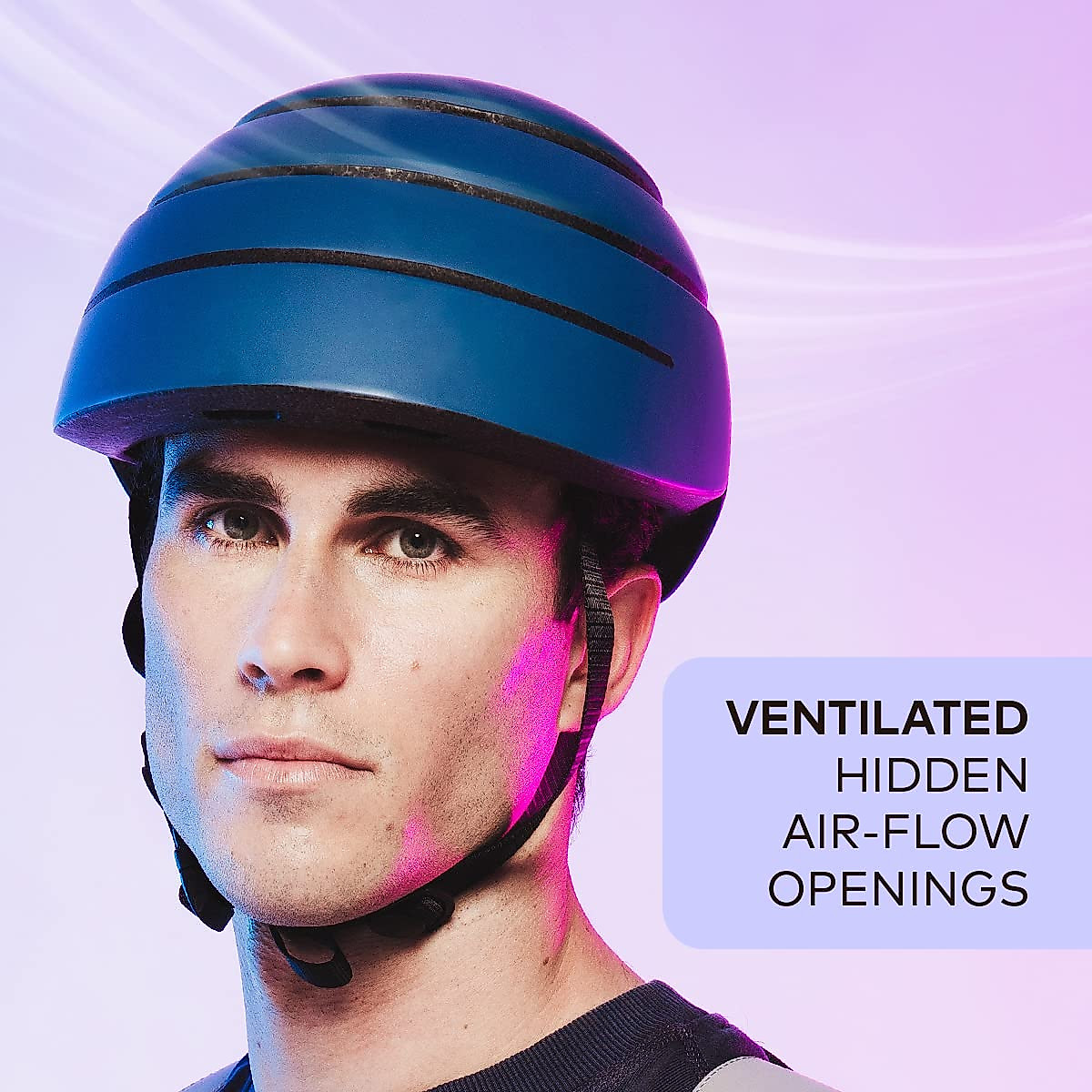 Closca Helmet Loop. Foldable Bike Helmet for Adults. Bicycle, Skateboard and Scooter Helmet. Award-Winning Helmet Design for Urban Cycling for Men and Women.