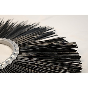 MB Replacement Brush for Bobcat 60 Inch Bucket Sweeper Poly / Wire Refill Kit 21 x 6-3/8 Inch Convoluted Brush Sections