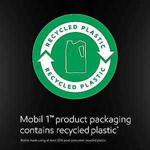 Mobil 1 Advanced Fuel Economy Full Synthetic Motor Oil 0W-20, 5 Quart