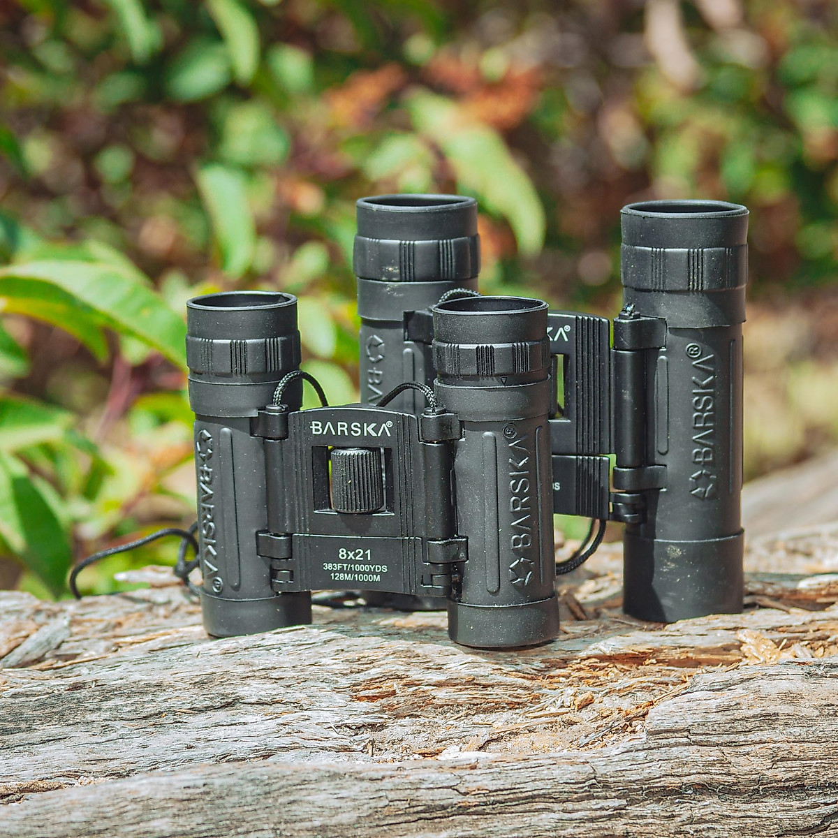 Barska Lucid View 10x25 Classic Compact Binoculars for Outdoor Travel Hunting Hiking Events