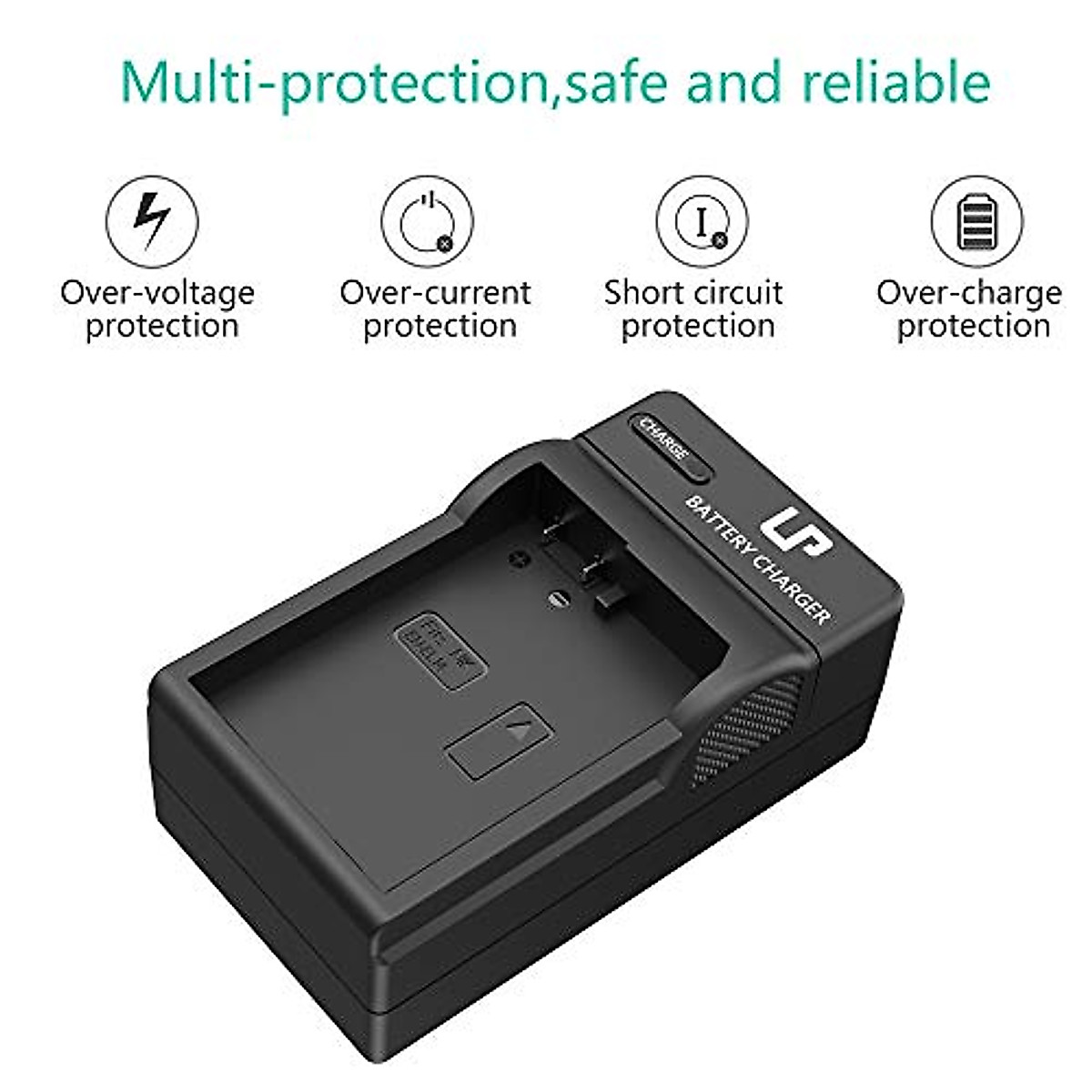 LP EN-EL14 EN EL14a Battery Charger, Charger Compatible with Nikon D3500, D5600, D3300, D5100, D5500, D3100, D3200, D5200, D5300, D3400, DF, Coolpix P7000, P7100, P7700, P7800 Cameras & More