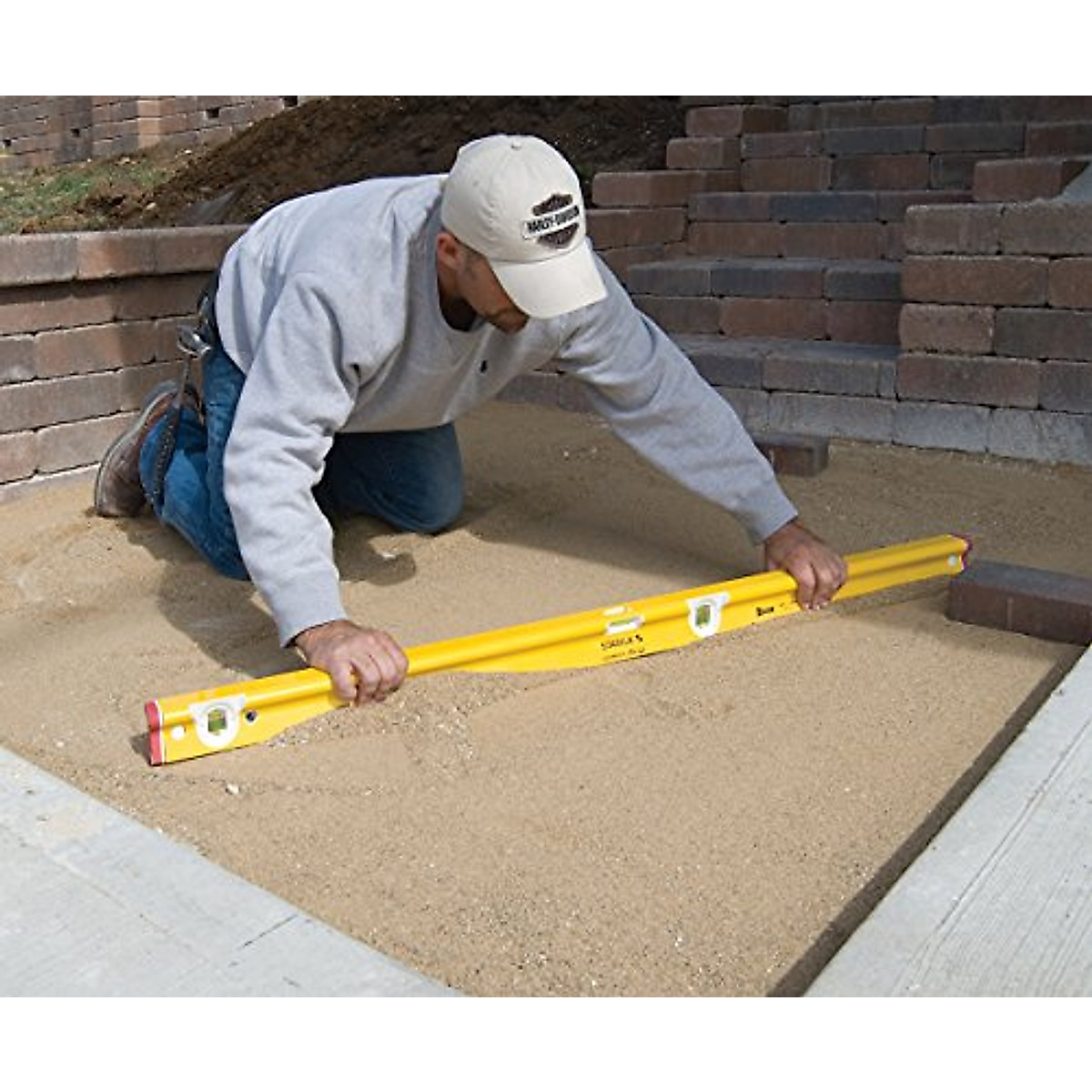 Stabila 41072 Type 300 72" R Beam Level, Yellow