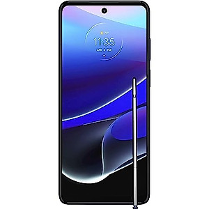 Moto G Stylus 5G | 2022 GSM Unlocked Made for US by Motorola 128GB 50MP Camera Steel Blue (Renewed)