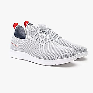 Gone For a Run PR Soles Active Recovery Sneaker | Bondi Foot Massaging Slip-On | Light Gray | W11/M9