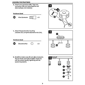 Globe Electric 59063 Norris 4-Light Track Lighting, Bronze, Oil Rubbed Finish, Champagne Glass Track Heads, Bulbs Included