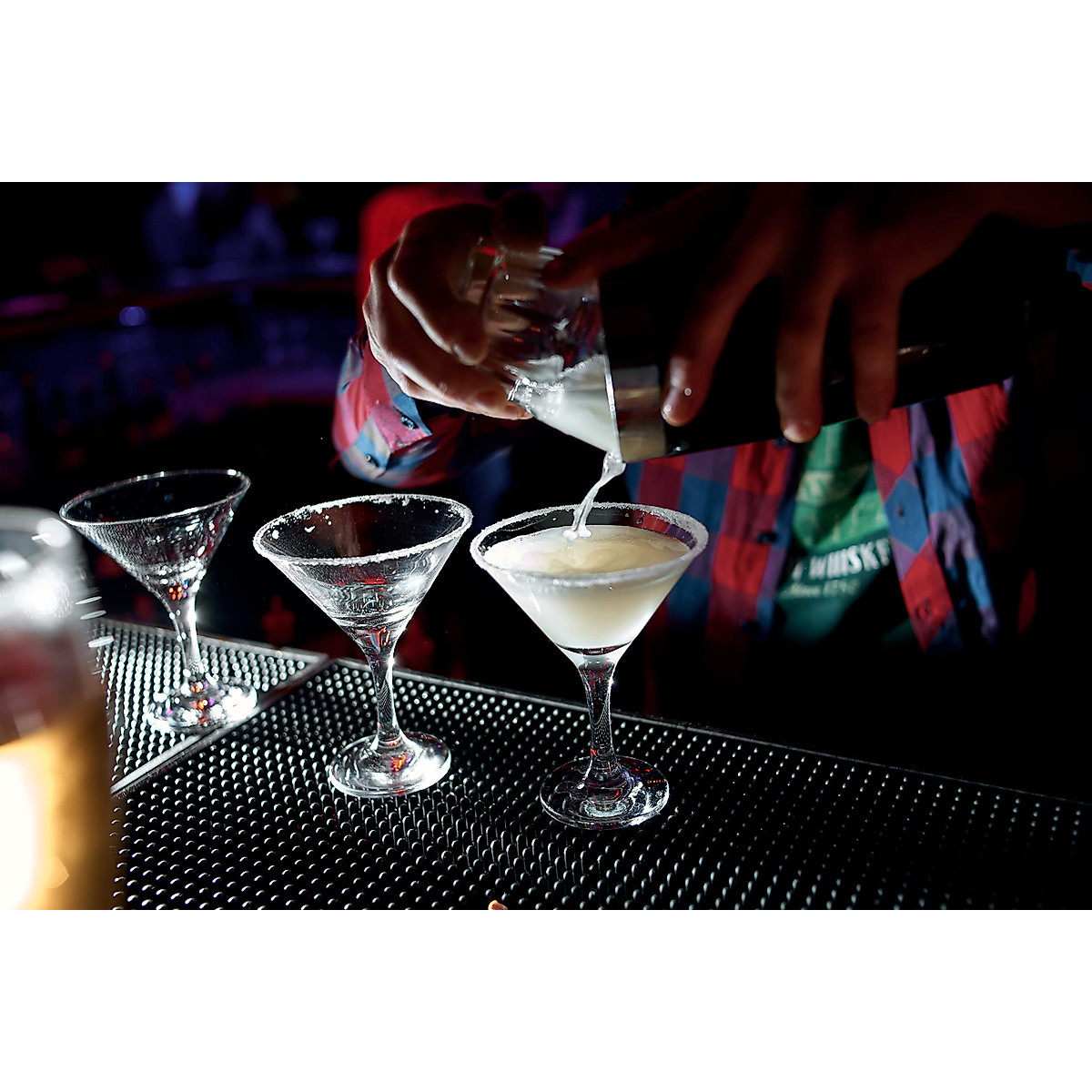 Bar Mat Silicon Graded, Heat Resistant Mat, Food Safe, Drip Mat, Restaurant, Coffee Bar Mats, and Kitchen Bar Service Mat, Spill Mat for Drying Dishes (18?X 12?)