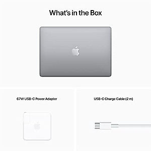 Apple 2022 MacBook Pro M2 Chip (13-inch, 8GB RAM, 256GB SSD Storage) (QWERTY English) Space Gray (Renewed Premium)