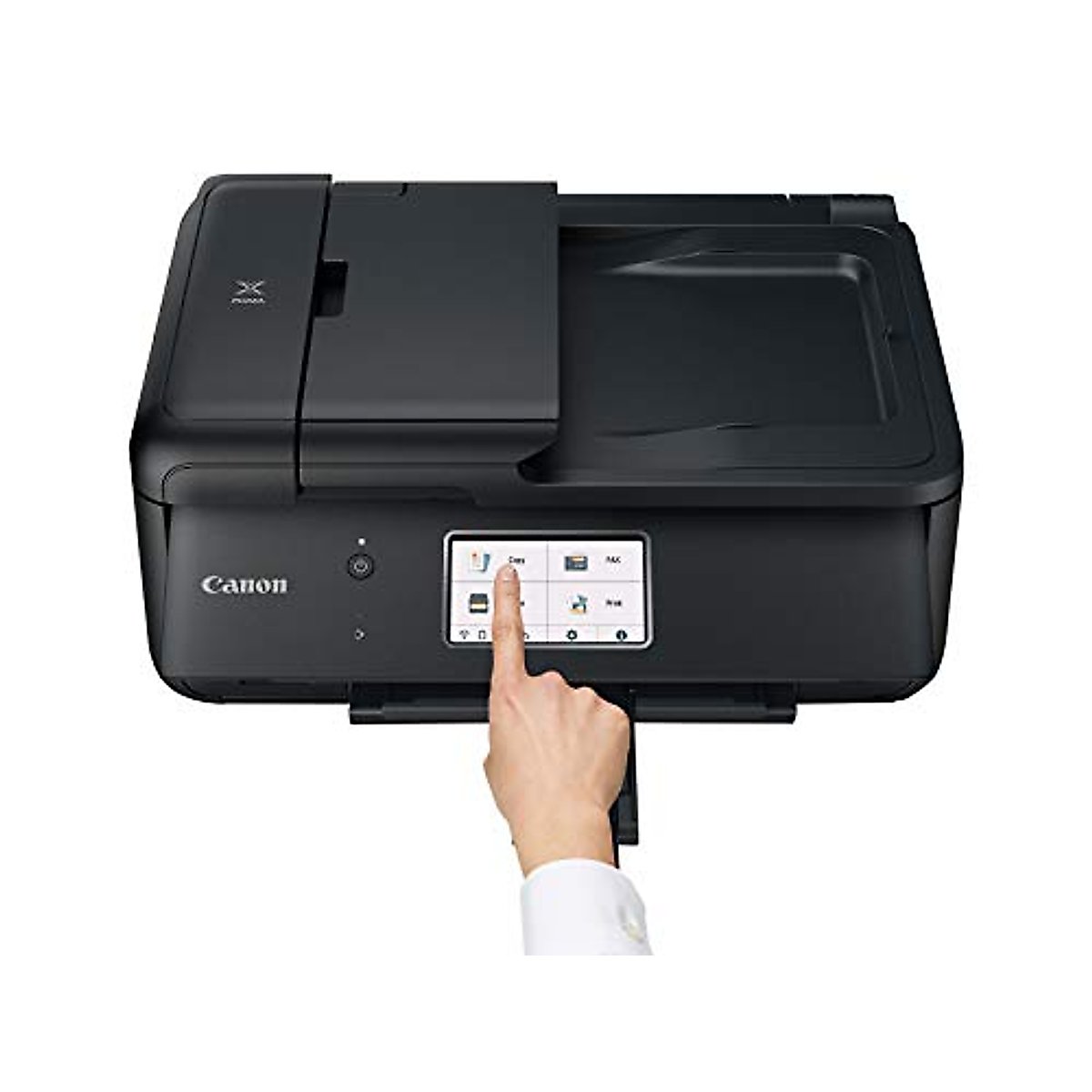 Canon TR8620a All-in-One Printer Home Office | Copier |Scanner| Fax |Auto Document Feeder | Photo and Document | Airprint (R) and Android, Black