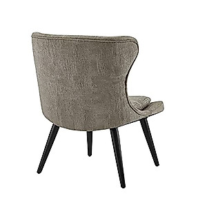 Ball & Cast Living Room Upholstered Accent Chair 25" W x 29"D x 32.5" H Grey Set of 1