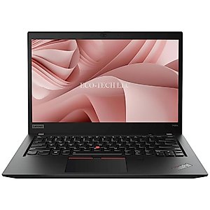 LENOVO ThinkPad T490 Laptop 14in FHD IPS Anti-Glare Display, Intel Core i5-8365U, 16GB DDR4 RAM, 512GB SSD, HDMI, Camera, USB Type-C Windows 10 Pro 64-bit (Renewed)