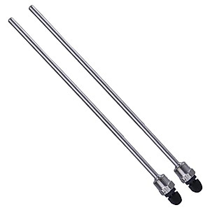 CAZSTYK Thermowell 300mm Immersions Sleeves, Stainless Steels Divings Sleeve, 1/2 Thread