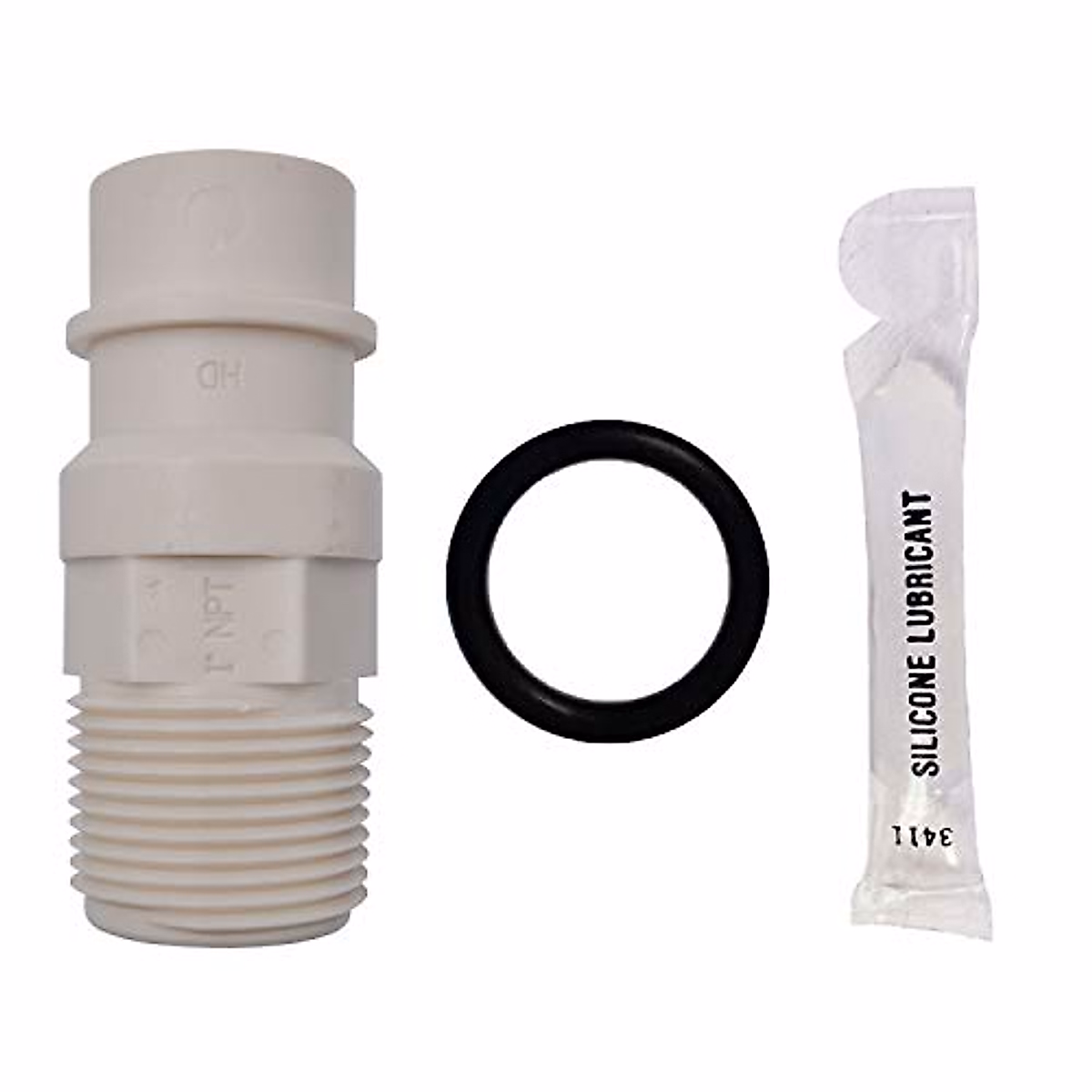 Kit - 7271204 Adapter with O-ring and Silicone Lube - For Water Softeners