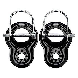 2-Pack Baby Bike Trailer Hitch – Everyday Bike Trailer Coupler Compatible w/Schwinn & Instep Bike Trailer Coupler Attachment – Quick Release Bicycle Trailer Parts for Kids, Pet & Cargo by Evo Dyne