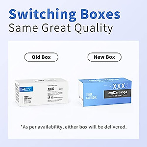myCartridge SUPRINT 410X CF410X Toner Cartridge Compatible Toner Cartridge Replacement for HP 410X CF410X 410A CF410A use with Color Pro MFP M477fnw M452dn M452dn M477fdw M477fnw Printer CF410X