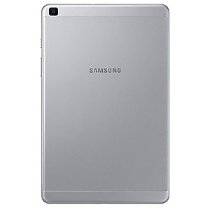 Samsung Galaxy Tab A 8.0" (2019, WiFi + Cellular) 32GB, 5100mAh Battery, 4G LTE Tablet GSM Unlocked SM-T295, International Model (32GB + US Cube, Silver)