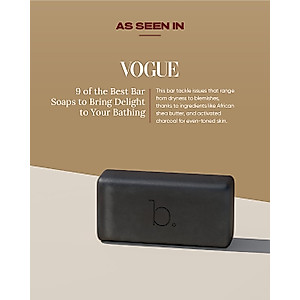 Buttah Skin by Dorion Renaud Black Gold Polishing Bar 100g 2 Pack - Activated Charcoal Bar Soap - Skin Polishing Bar - African Cocoa Butter & Shea Butter Body Soap - Black Owned Skincare for Men/Women