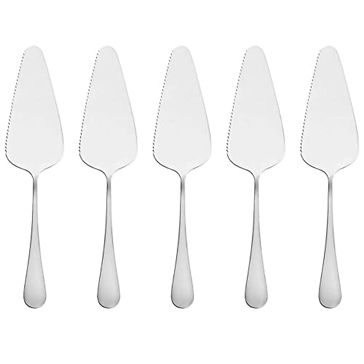 Mengbaobao 5x Cake Server Pie Holder Transfer Triangular Spade Spatula for Pizza Cake Baking