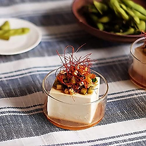 Borosil Small Glass Bowls, 6 Oz, Set of 6, Clear Glass Ramekin, Lightweight Katori Bowls for Kitchen, Heat Resistant, Glass Prep Bowls, Glass Desserts Cups, Condiment Bowls, Freezer &amp; Dishwasher Safe