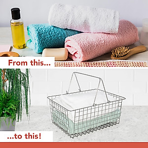 Spectrum Diversified Wire Storage Basket, Large, Chrome