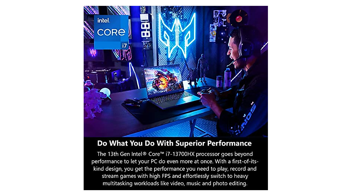 Acer Predator Helios 16 Gaming Laptop - Intel i7, RTX 4060