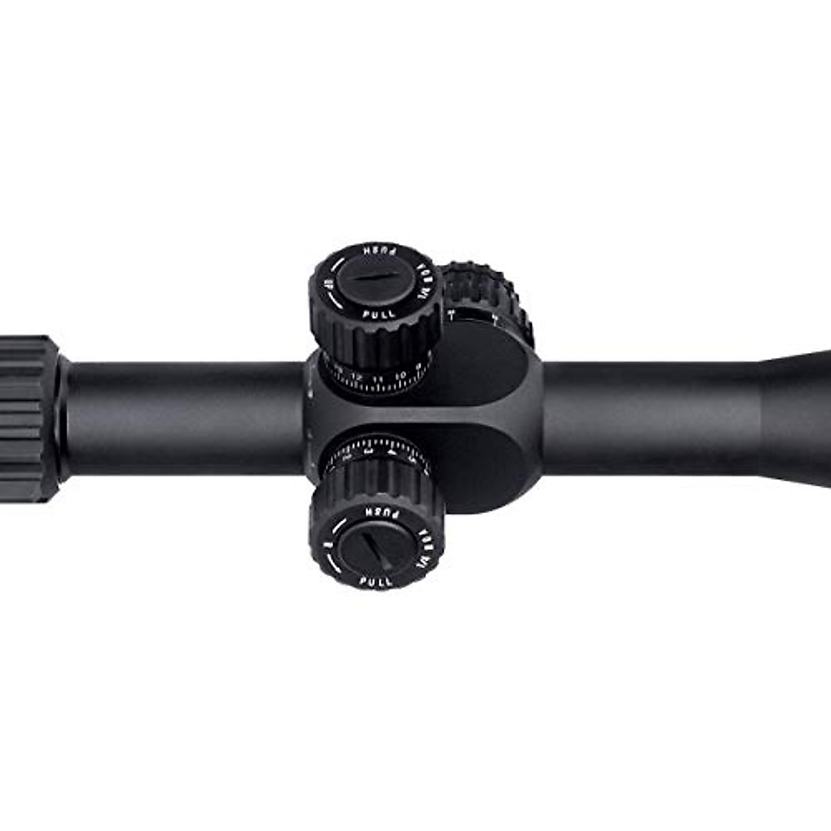 Monstrum G3 6-24x50 First Focal Plane FFP Rifle Scope with Illuminated MOA Reticle and Adjustable Objective (Black)