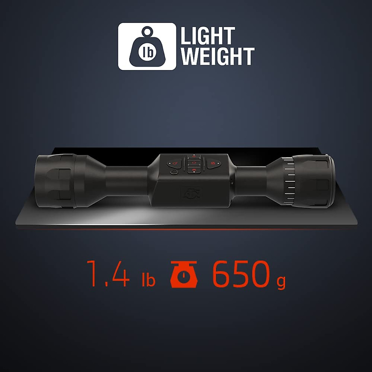 ATN Thor LT Thermal Rifle Scope w/10+hrs Battery & Ultra-Low Power Consumption