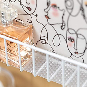 Duck Brand Clear Classic Easy Liner Shelf Liner, Non-Adhesive, Clear, 12 Inches x 20 Feet