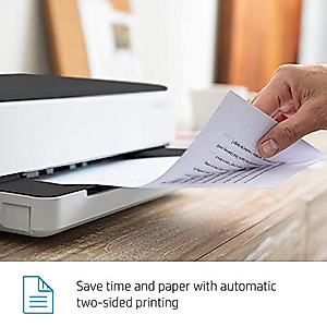 HP Envy 6075 Wireless All-in-One Printer, Mobile Print, Scan & Copy, Compatible with Alexa (8QQ97A) (Renewed)