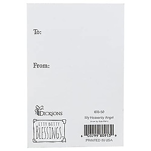 My Heavenly Angel Message Blue 3 x 2 Mini Cardstock Bookmarks Pack of 24