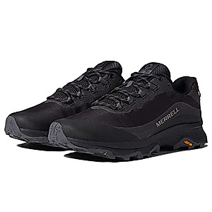 Merrell Men's Trekking Shoes, Black/White, 10.5 AU