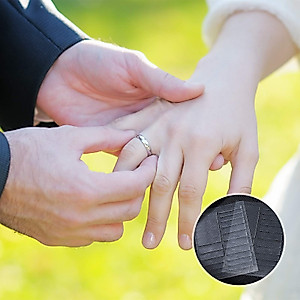 WILLBOND Ring Size Adjuster for Loose Ring Clear Invisible Ring Size Reducer Jewelry Guard Sizer Loose Ring Tightener Fit Any Rings for Preventing Ring from Loosening and Slipping Off (9 Sheets)