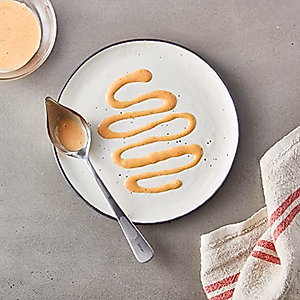 Mercer Culinary 18-8 Stainless Steel Saucier Spoon with Tapered Spout, 8-1/2 Inch