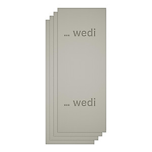 The Original Multi-Pack with Wedi® Building Board 48 x 24 x 2 (4)