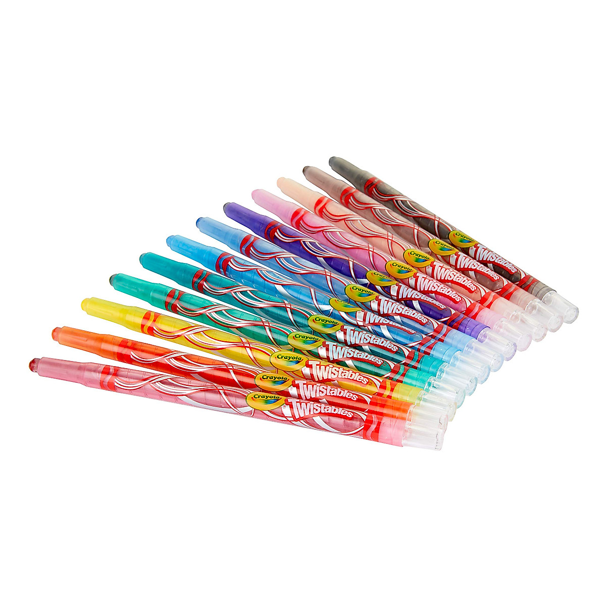 CRAYOLA CrayolaTwistables Crayons, Pack of 12 - Multicolour
