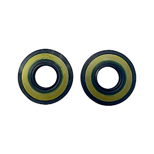 ENGINERUN Crankshaft Crank Shaft Oil Seals (2 Pack) Compatible with Husqvarna Chainsaw Parts 455 455E 455 Rancher 460 OEM 503261901 503 26 19-01