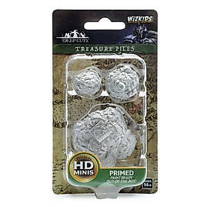 WizKids Deep Cuts Unpainted Miniatures Terrain: Wave 3: Treasure Piles